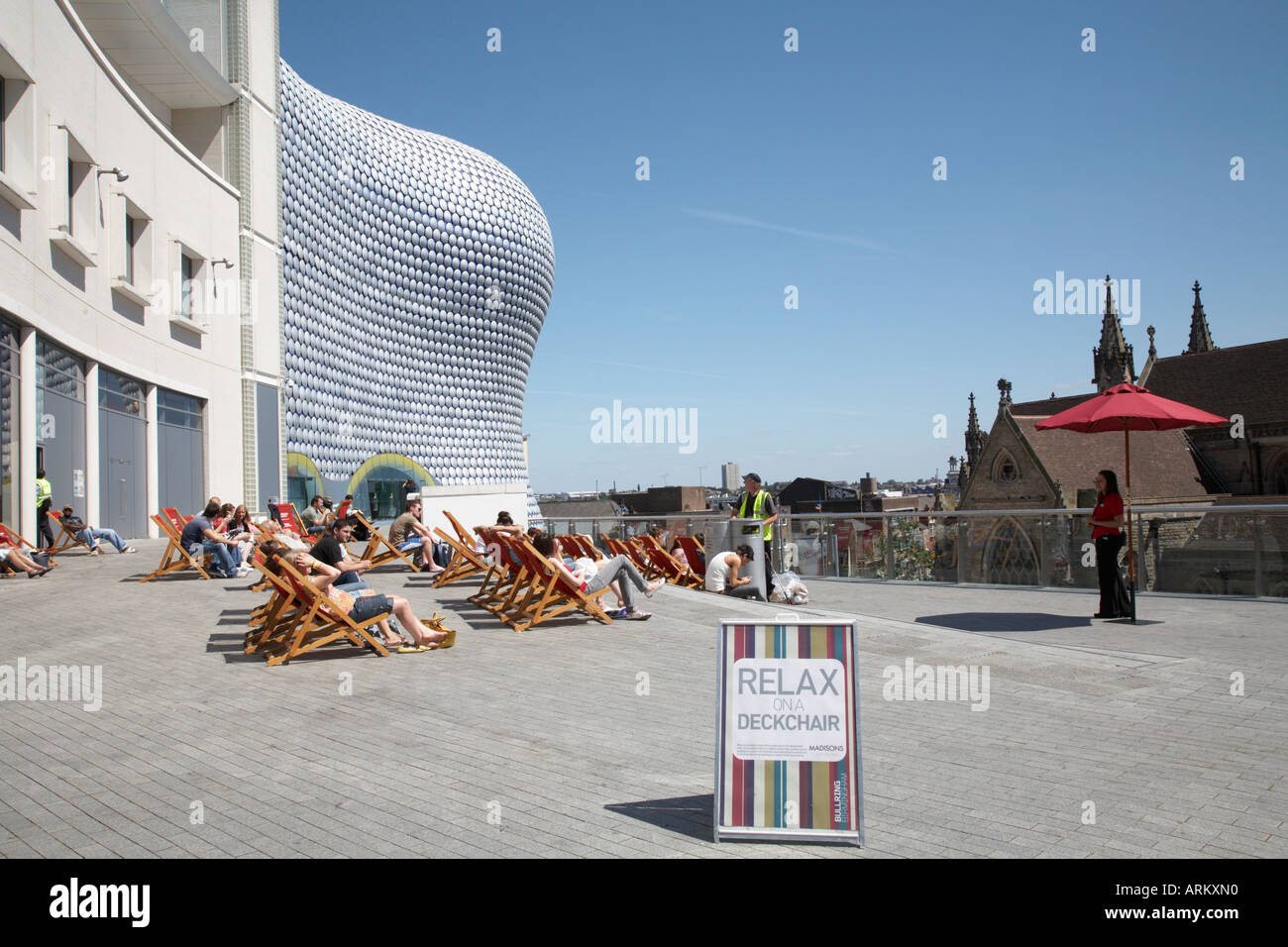 the new Bullring shopping centre redevelopment Birmingham city centre ...
