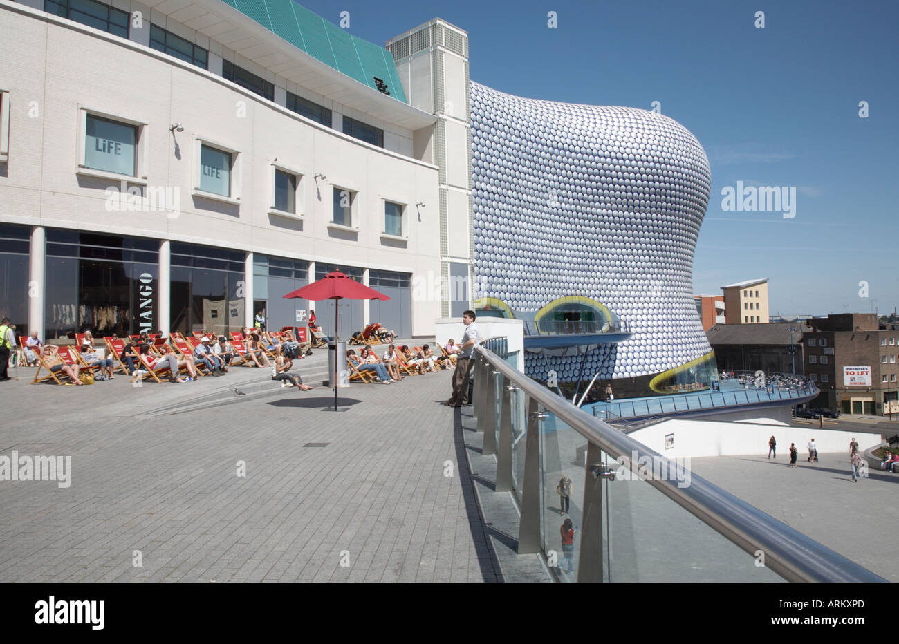 the new Bullring shopping centre redevelopment Birmingham city centre ...