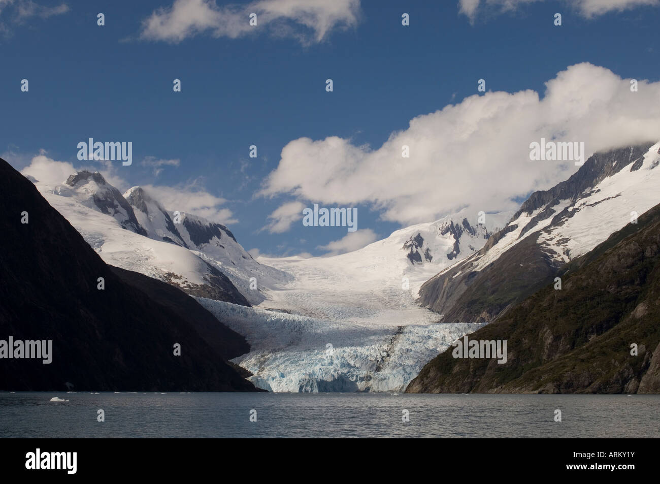 Garibaldi Glacier, Garibaldi Fjord, Darwin National Park, Tierra del ...