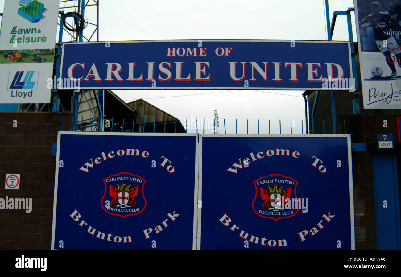 Carlisle united football club hi-res stock photography and images - Alamy