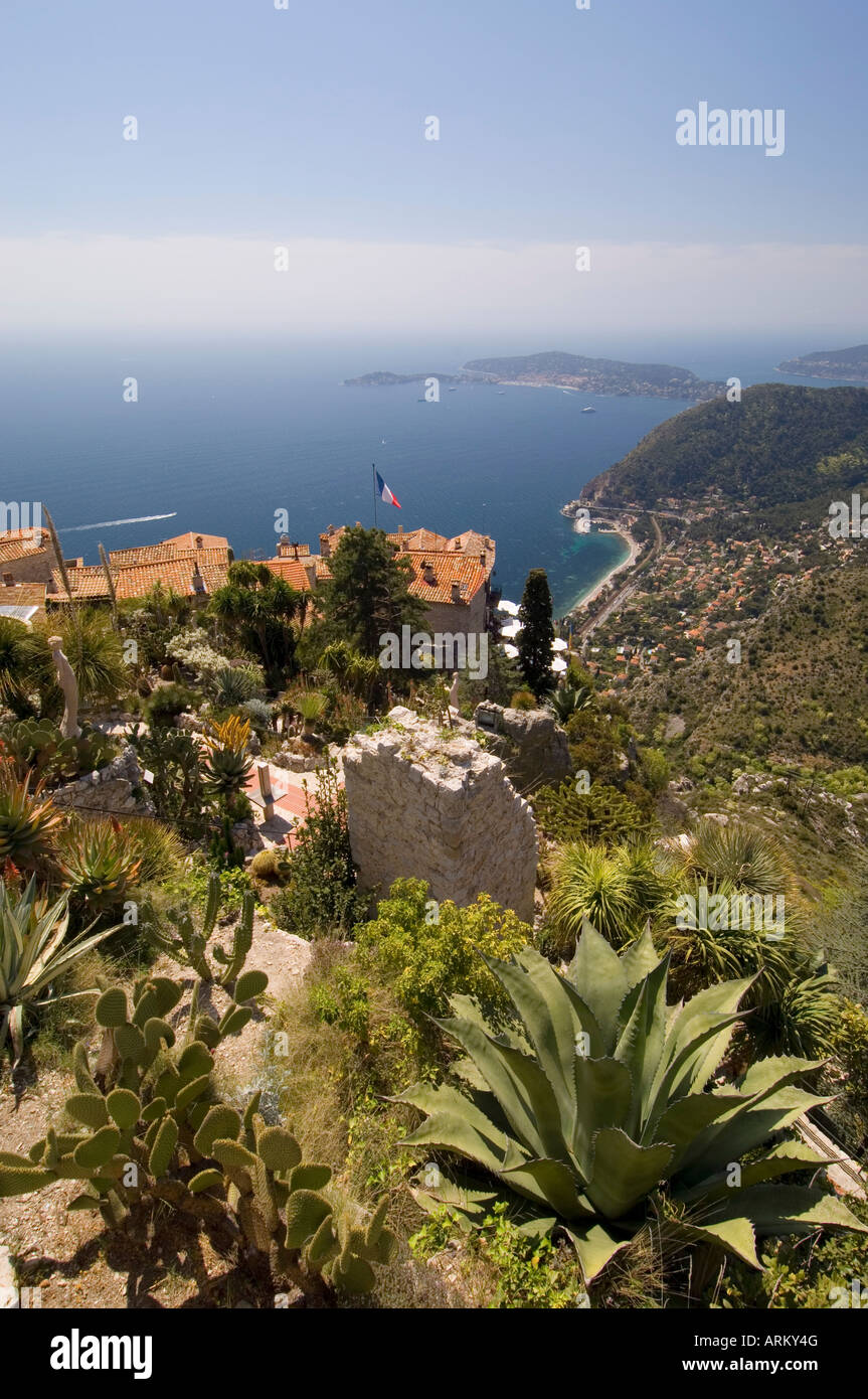 Eze village, Alpes Maritimes, Provence, Cote d'Azur, French Riviera ...