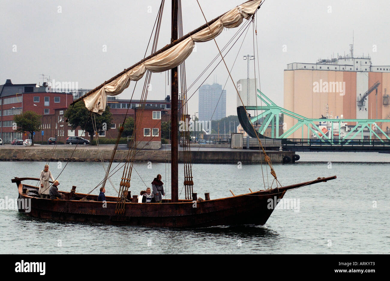 Wooden boat trabat hi-res stock photography and images - Alamy