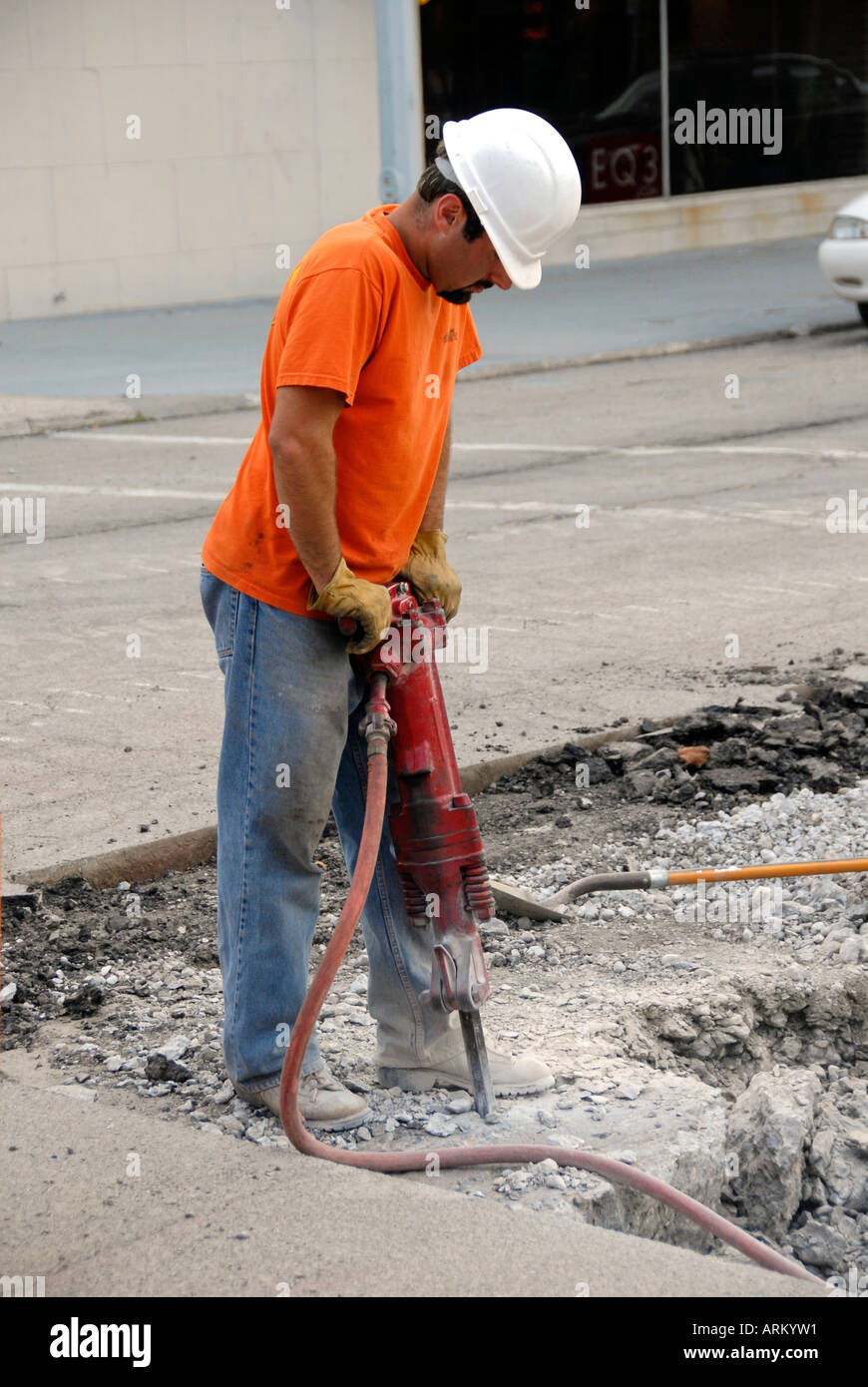 Man With Jack Hammer