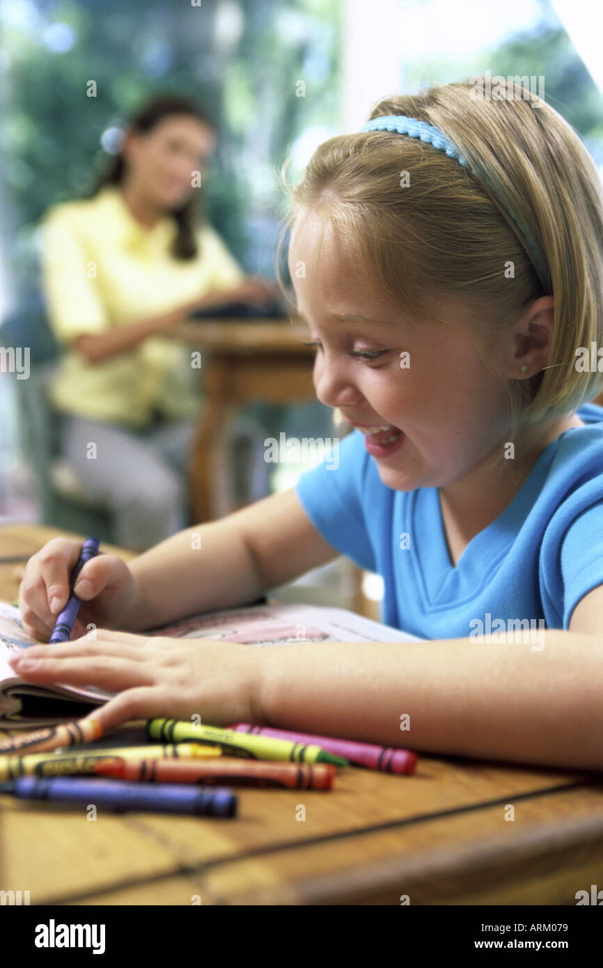 Scribbling coloring book hi-res stock photography and images - Alamy