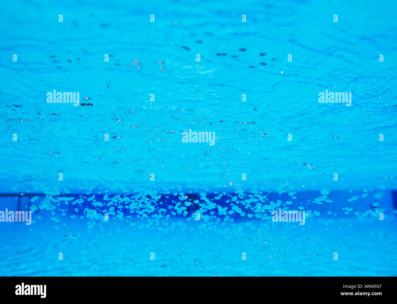Underwater Bubbles, Swimming Pool Stock Photo - Alamy