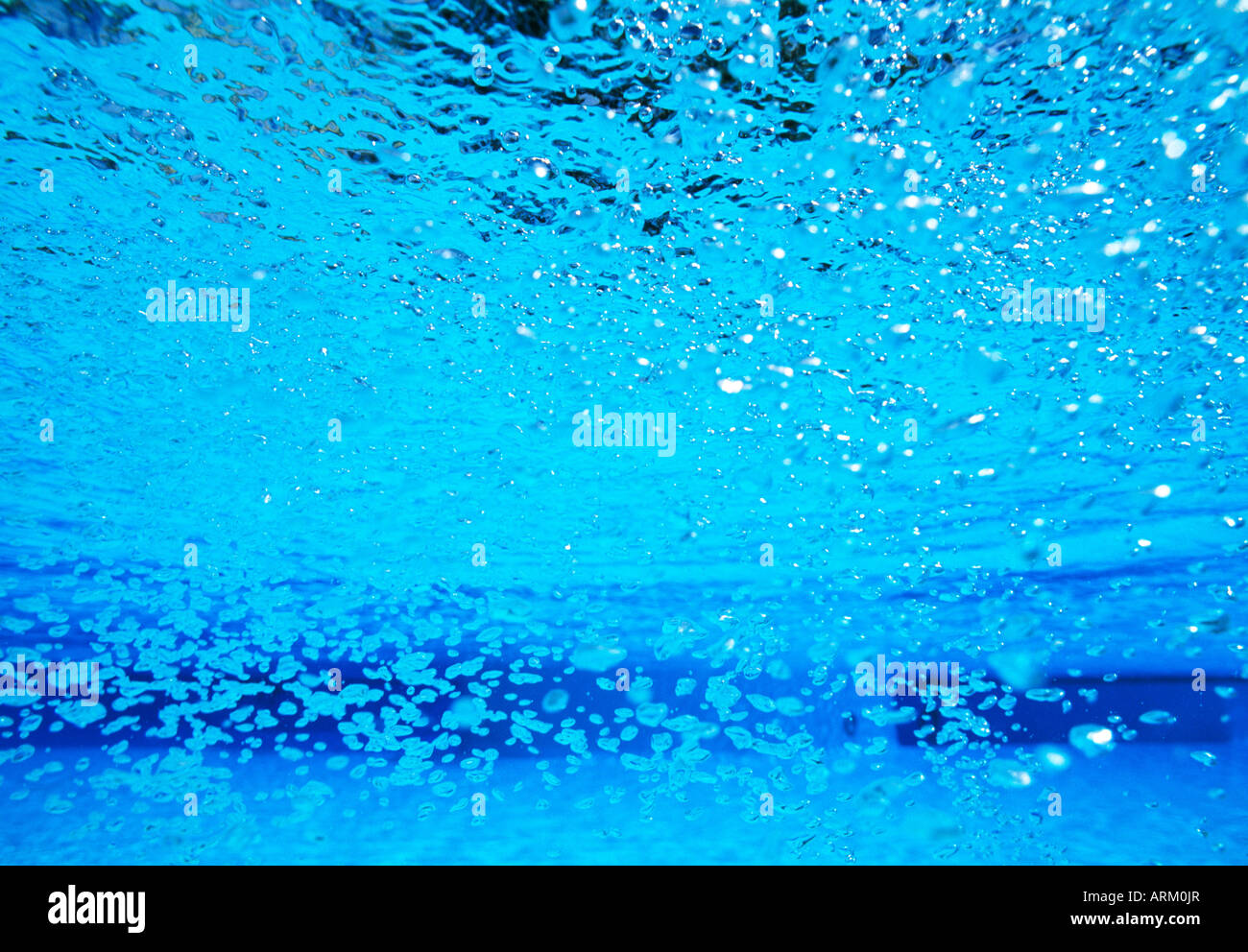 Underwater Bubbles, Swimming Pool Stock Photo - Alamy