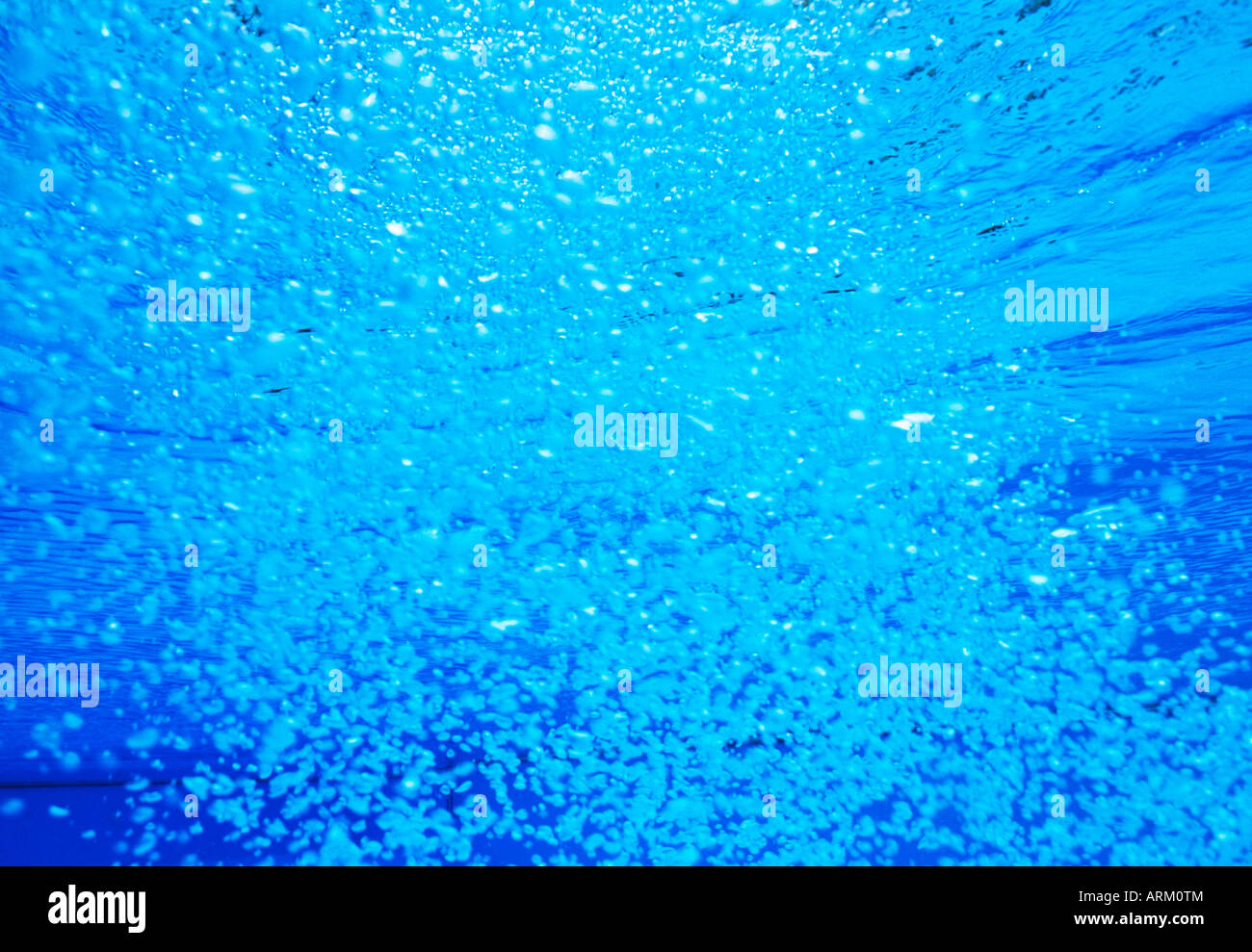 Underwater Bubbles, Swimming Pool Stock Photo - Alamy