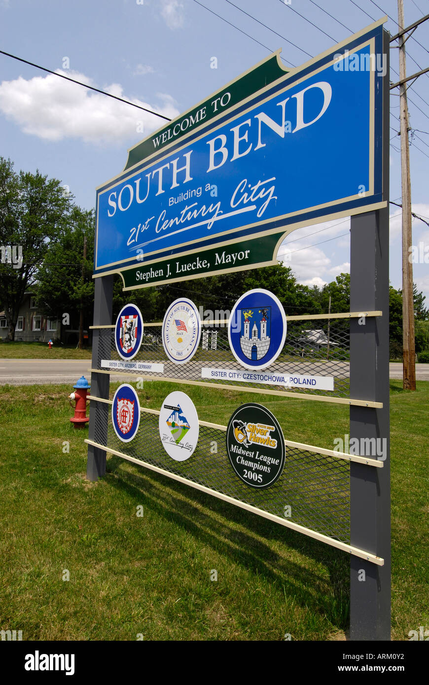 South Bend Indiana IN Stock Photo - Alamy
