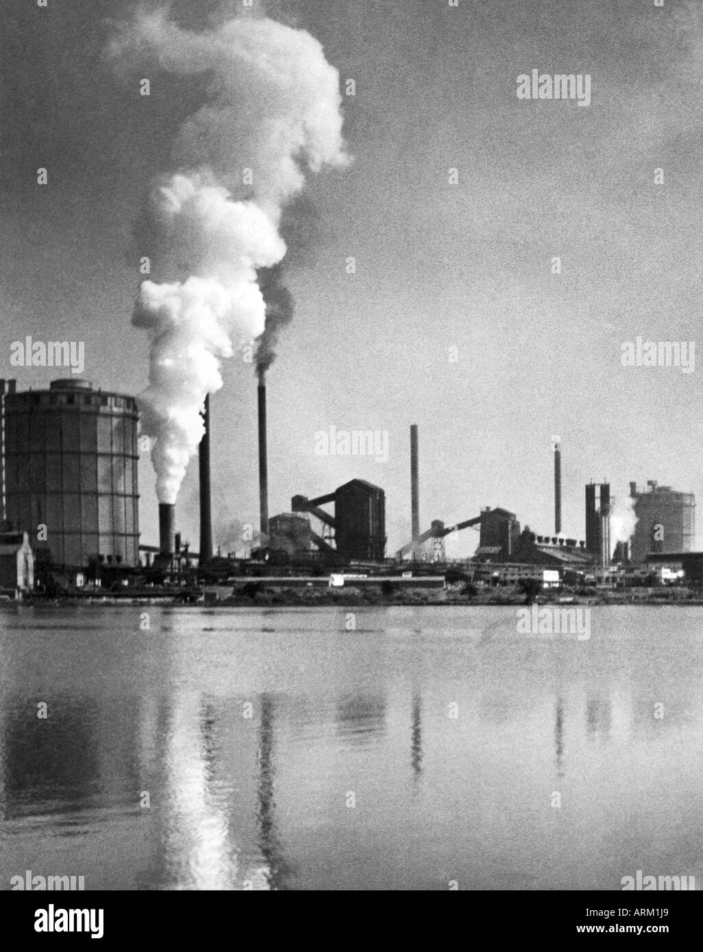 TATA steel factory at Jamshedpur India 1940s Stock Photo - Alamy