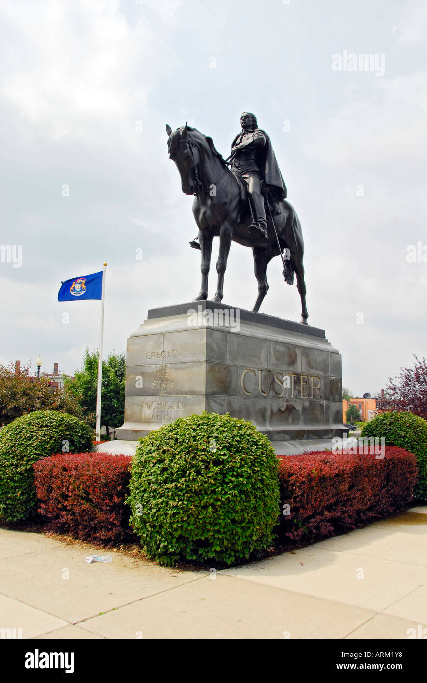Gen george a custer hi-res stock photography and images - Alamy