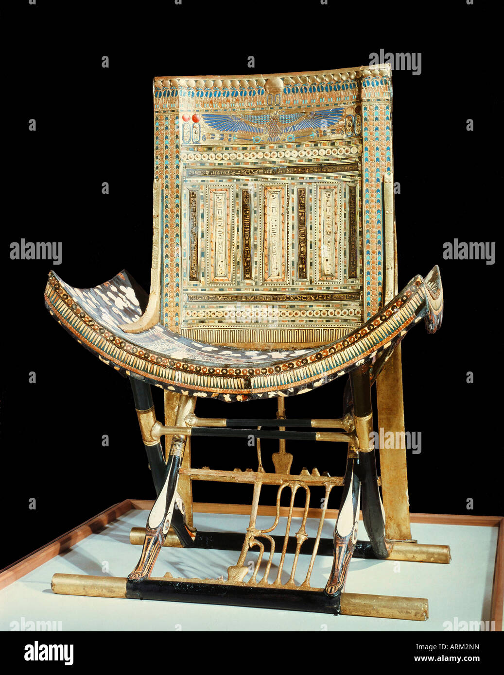 King Tutankhamun's Egyptian Throne Chair at James Northern blog
