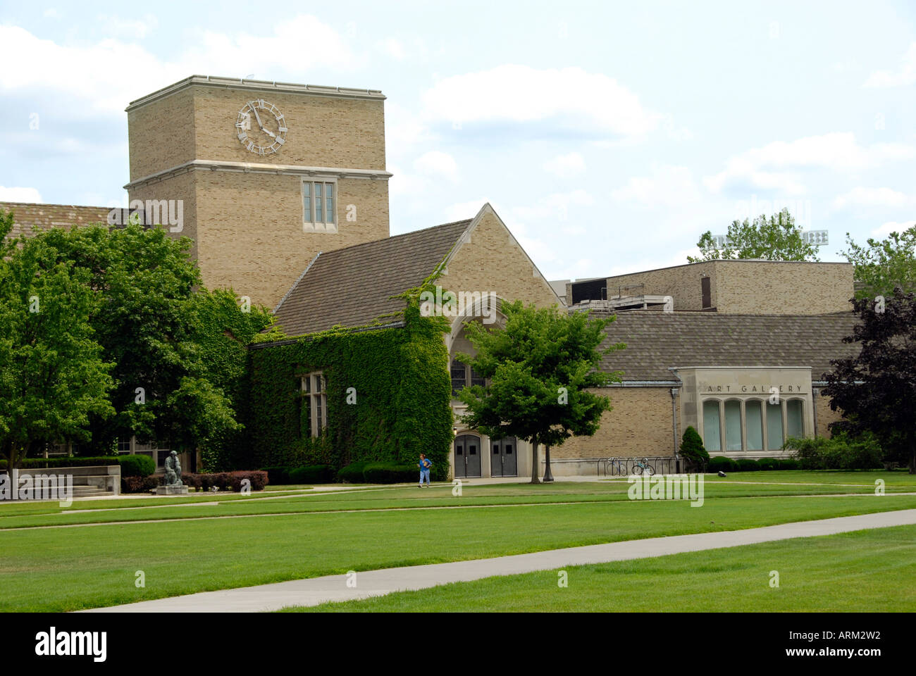 University of Notre Dame campus at South Bend Indiana IN Stock Photo ...