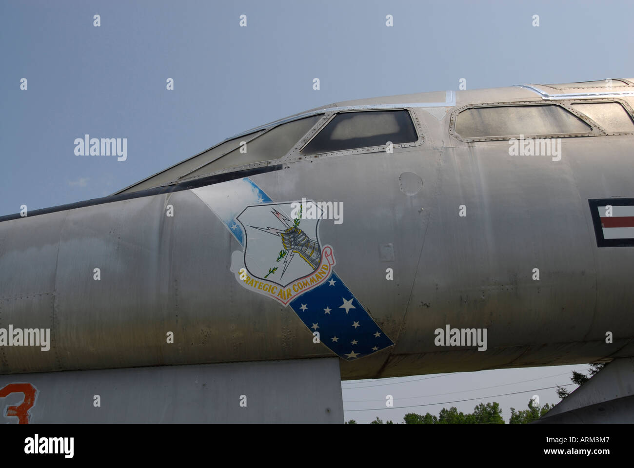 F 100 r Supersabre Strategic Air Command Jet fighter at the Grissom Air ...