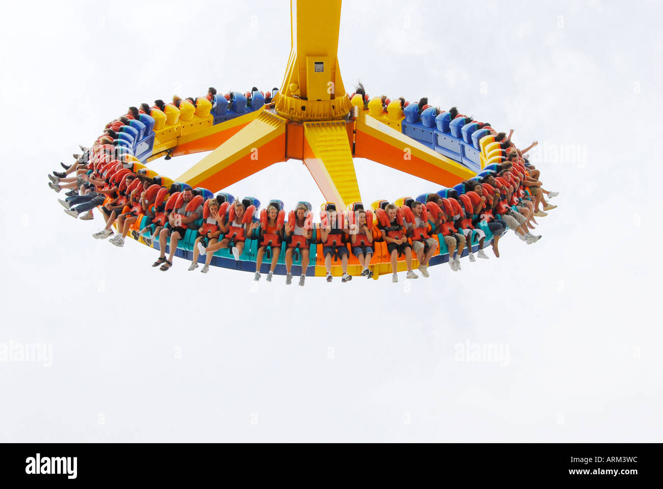Thrilling and scary rides at Cedar Point Amusement Park at Sandusky ...