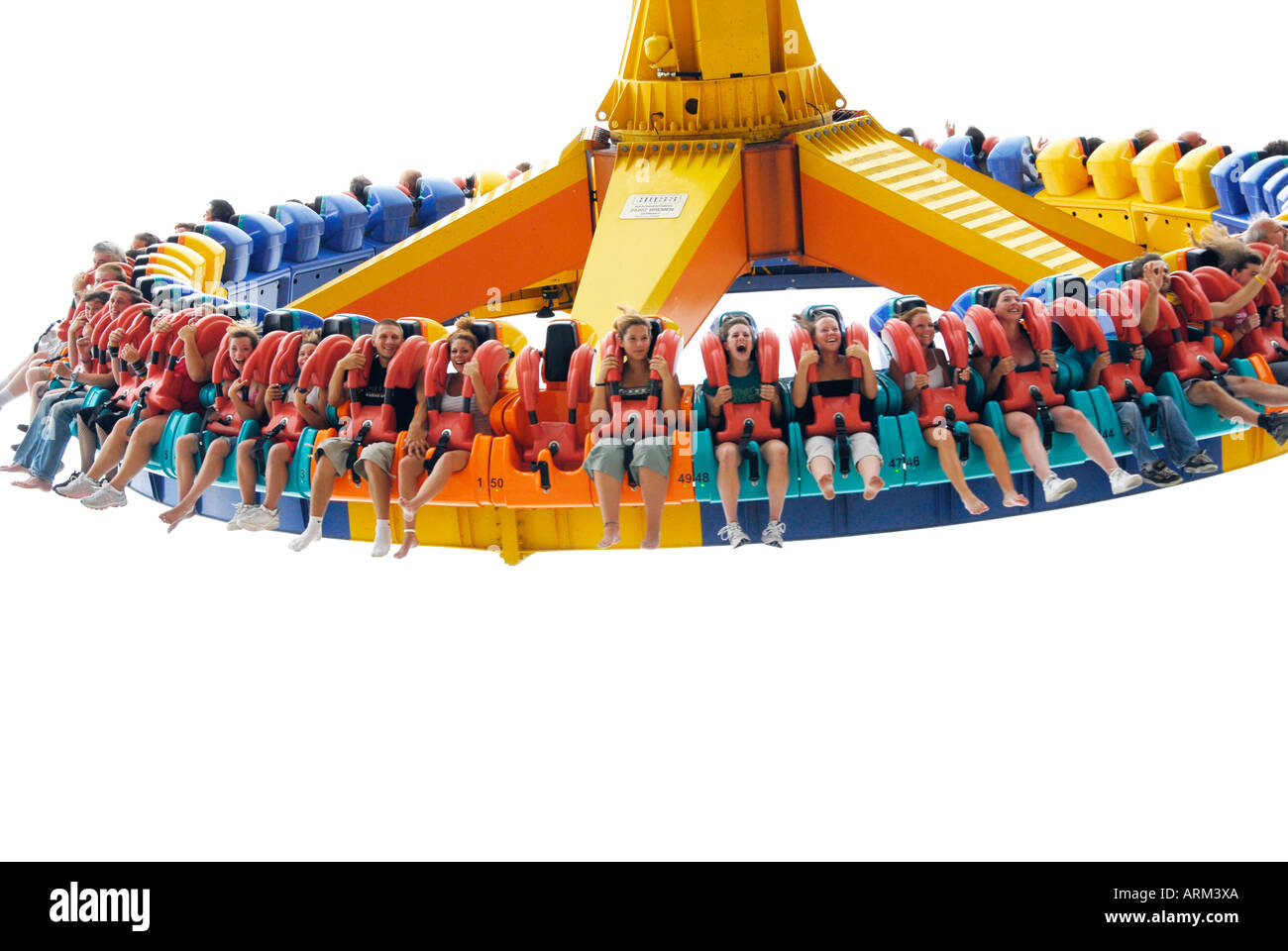 Thrilling and scary rides at Cedar Point Amusement Park at Sandusky ...