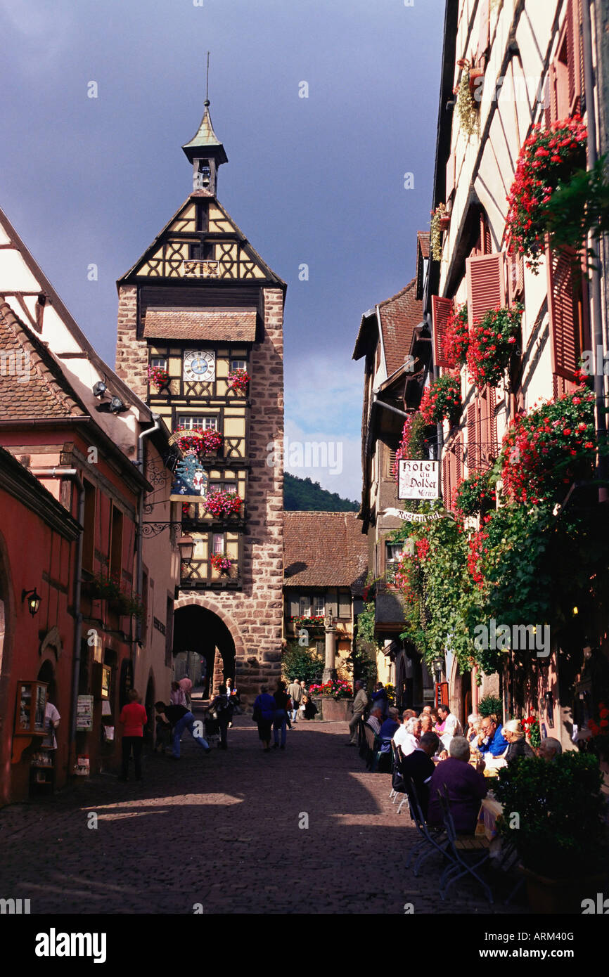 Traditional architecture, Alsace, France, Europe Stock Photo - Alamy
