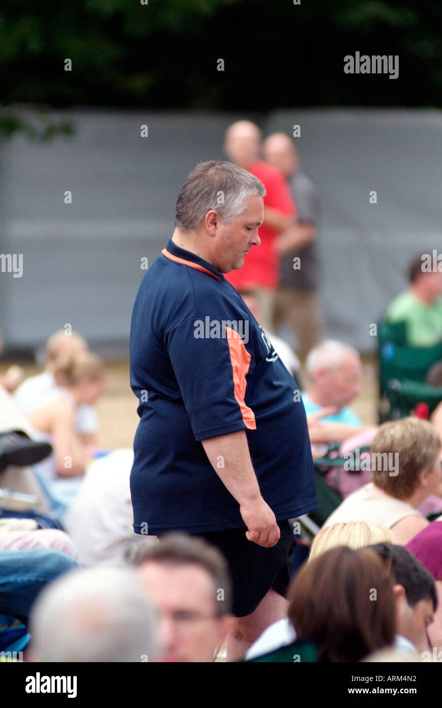 Man with paunch hi-res stock photography and images - Alamy