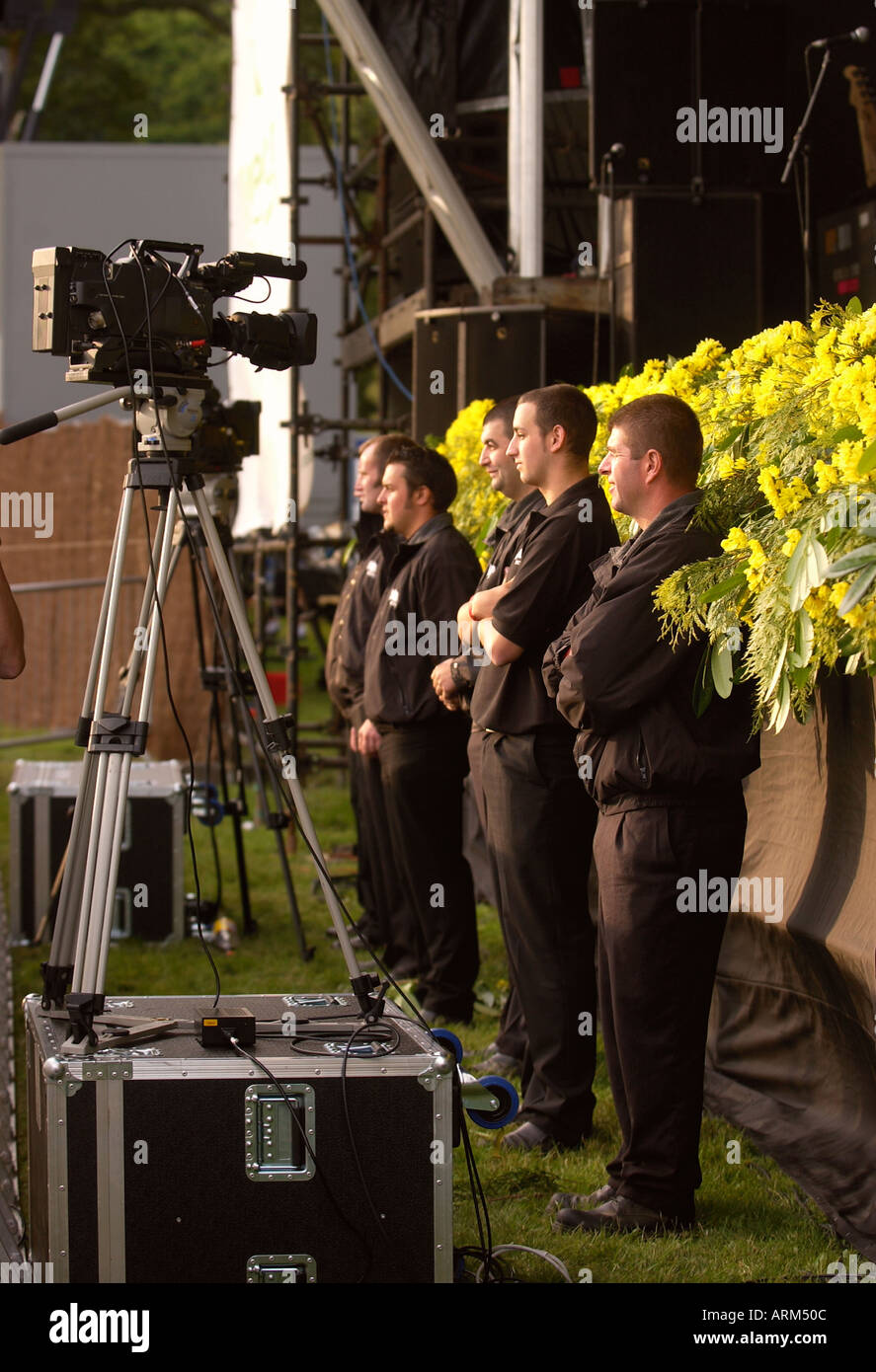 Stage security hi-res stock photography and images - Alamy