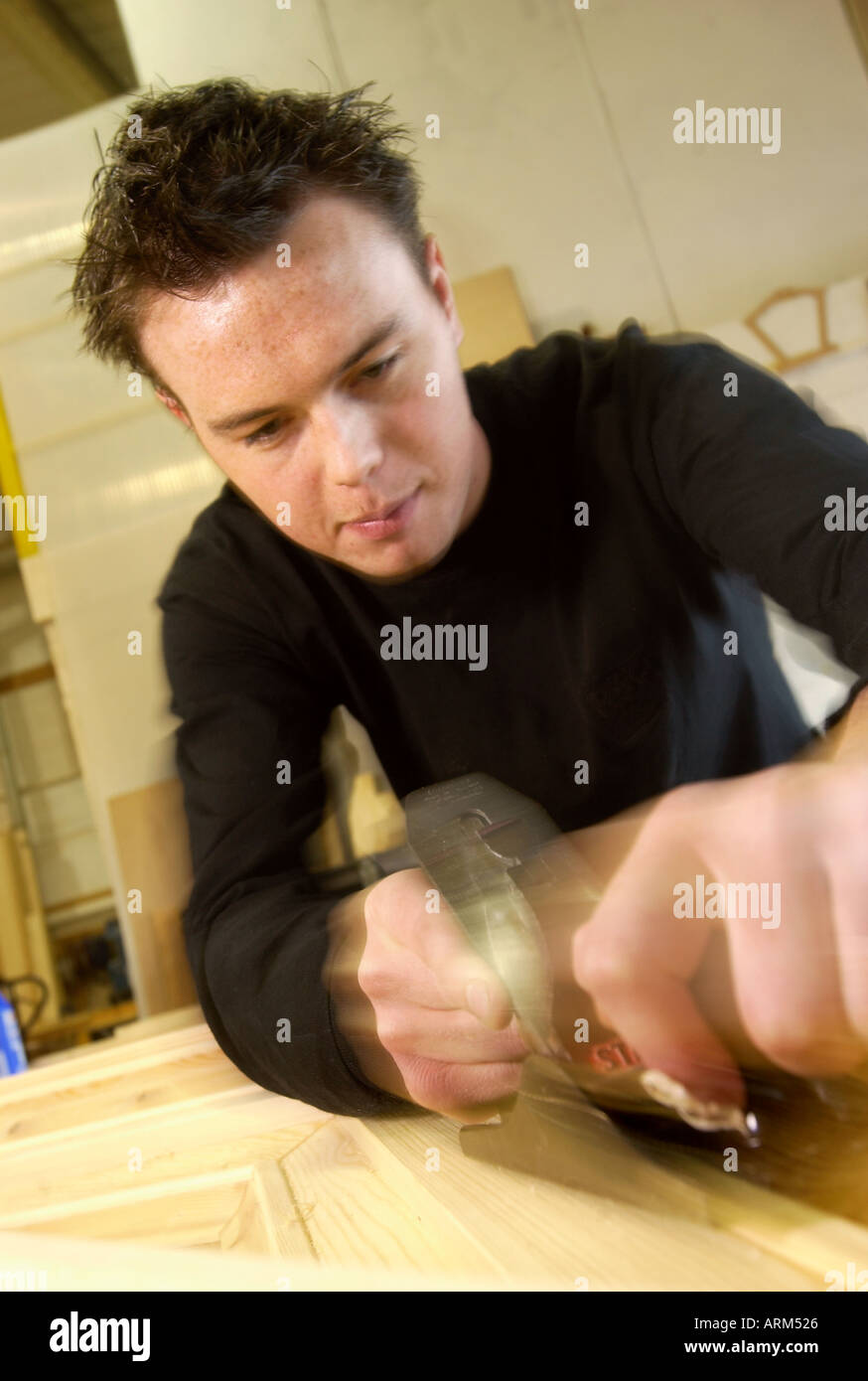 BEN MORRIS WHO IS AN APPRENTICE SCENIC CARPENTER AT THE ROYAL ...