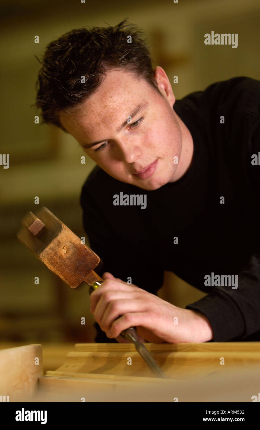 BEN MORRIS WHO IS AN APPRENTICE SCENIC CARPENTER AT THE ROYAL ...