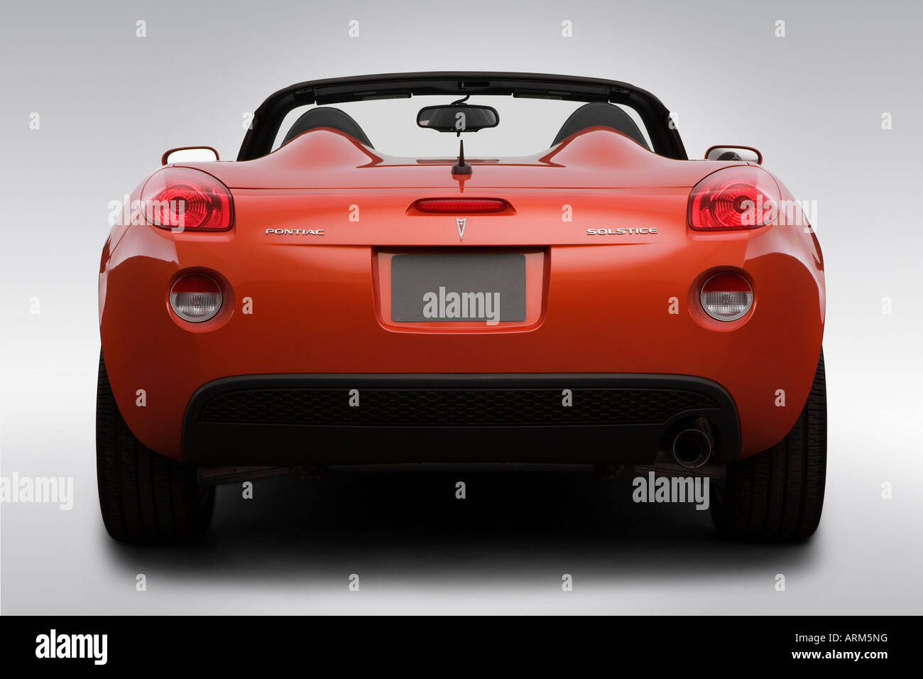 2008 Pontiac Solstice in Orange - Low/Wide Rear Stock Photo - Alamy