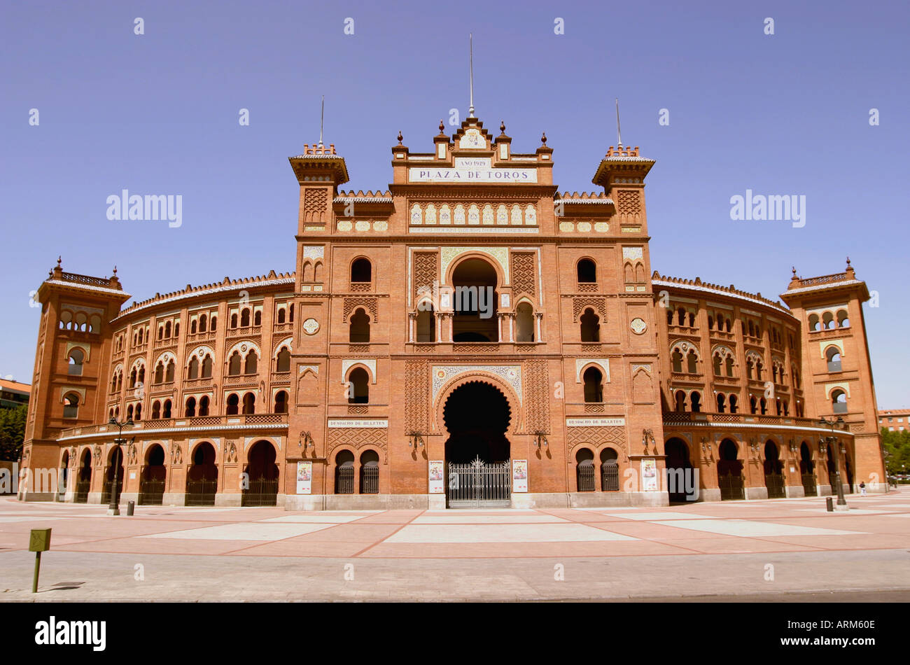 Spain Madrid Plaza de Toros de Las Ventas Bull Ring Arena Stock Photo ...