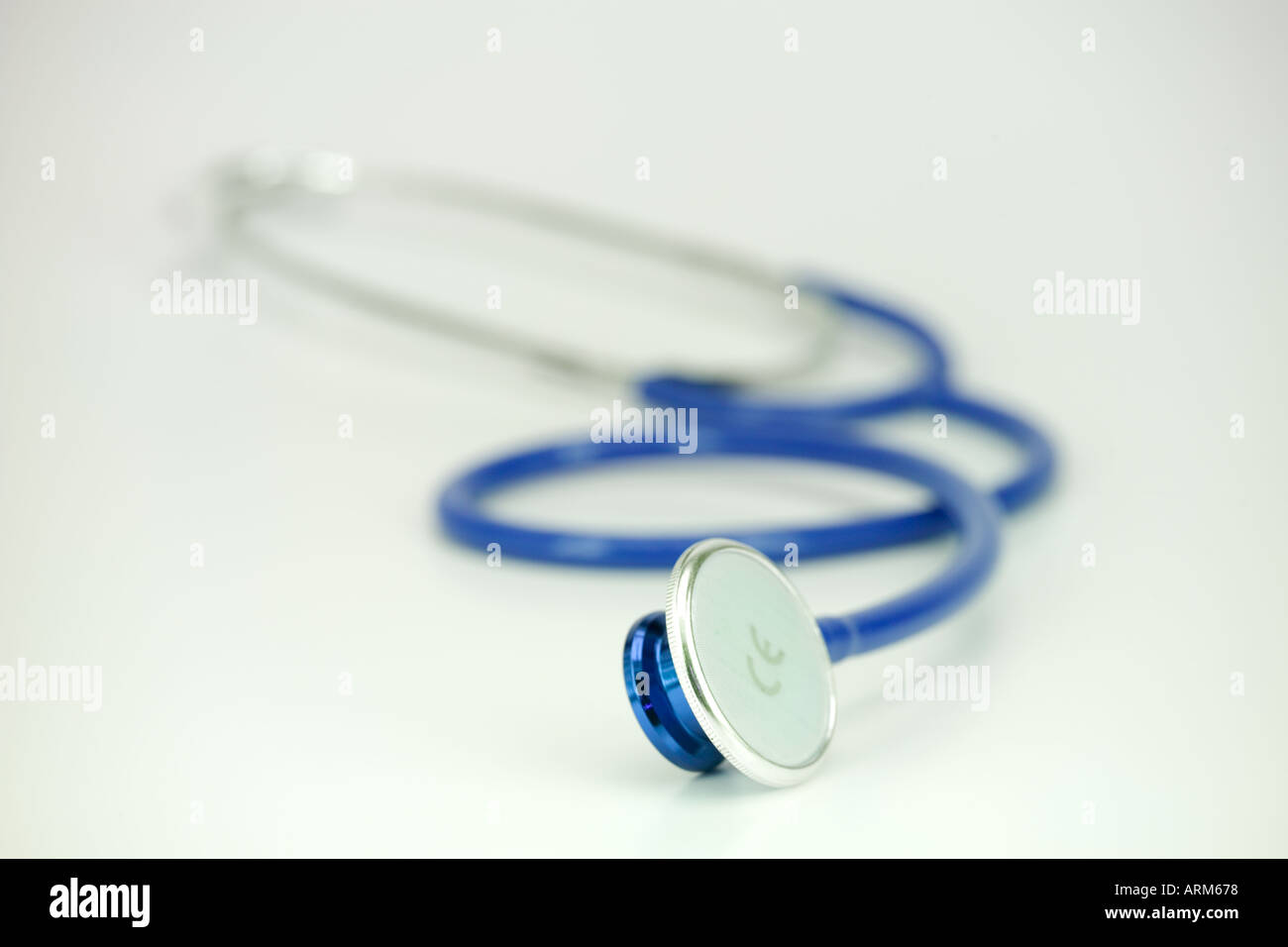 Medical Doctor or nurses blue stethoscope Stock Photo - Alamy