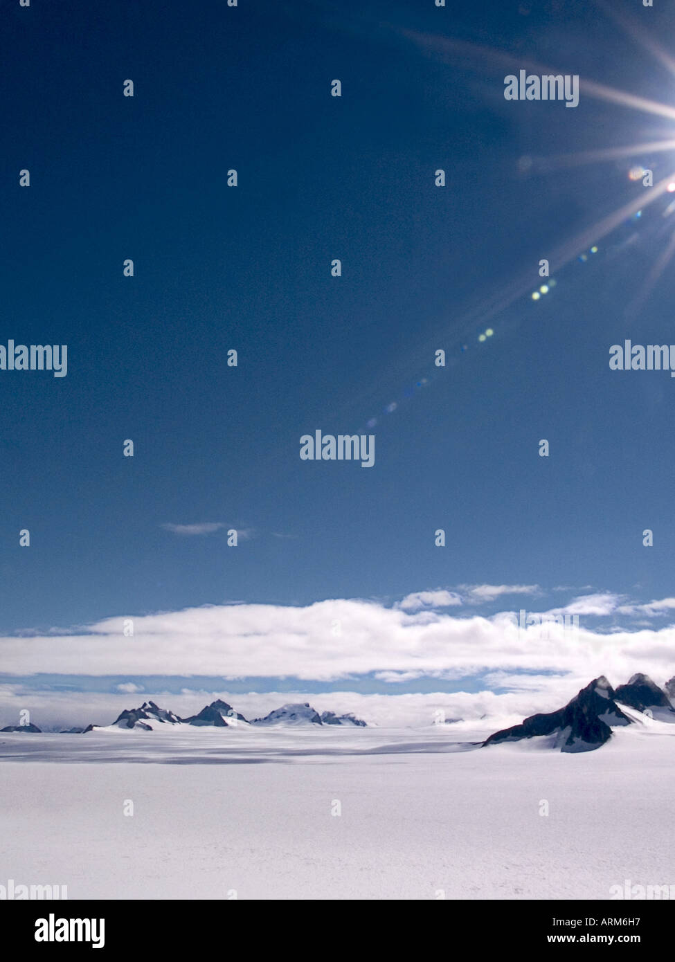 Juneau Ice Fields Alaska USA Stock Photo - Alamy