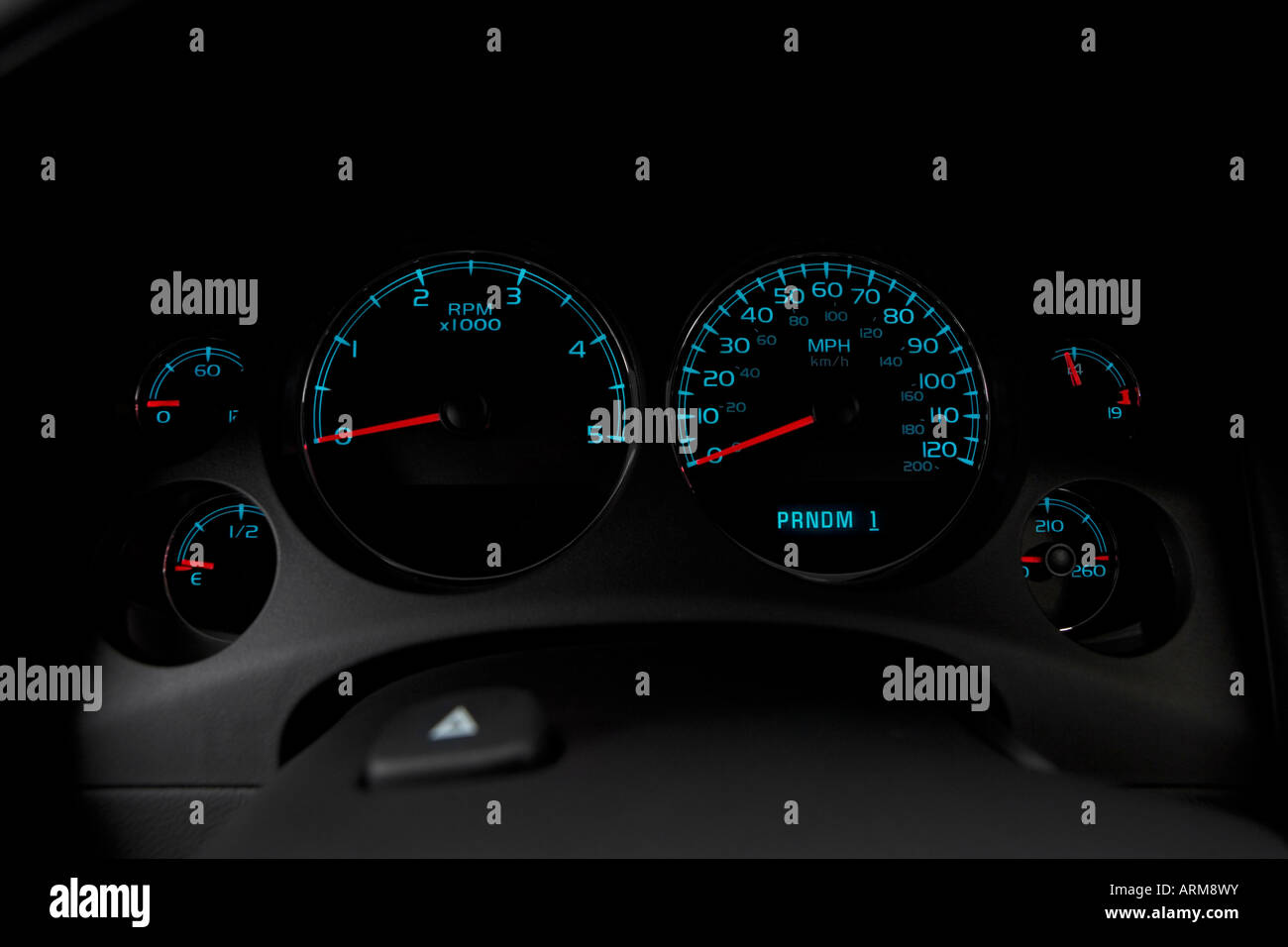 2007 Chevrolet Silverado 3500 DRW LTZ in Gray - Speedometer/tachometer ...