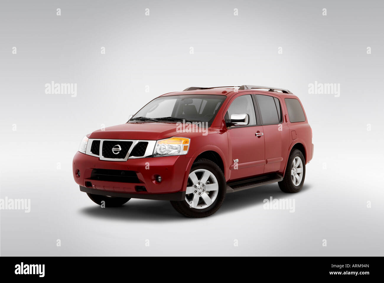 Nissan Armada 2008 Red