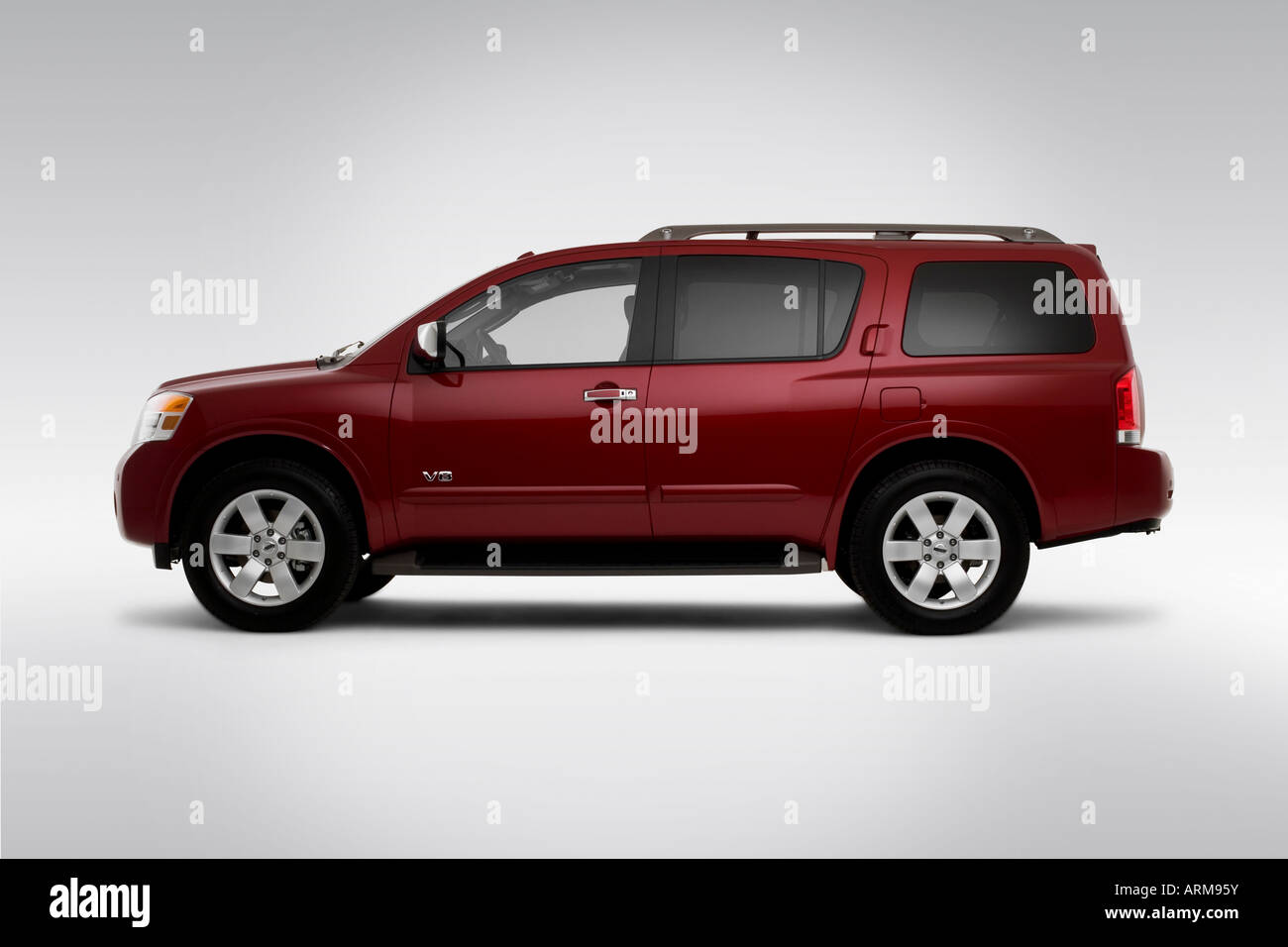 Nissan Armada 2008 Red