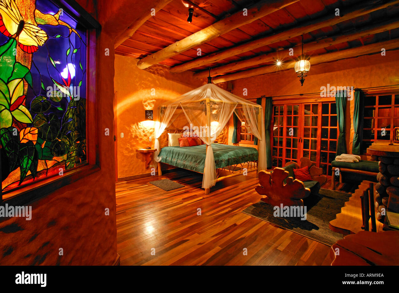 La Paz Waterfall Gardens and Peace Lodge Costa Rica Stock Photo - Alamy