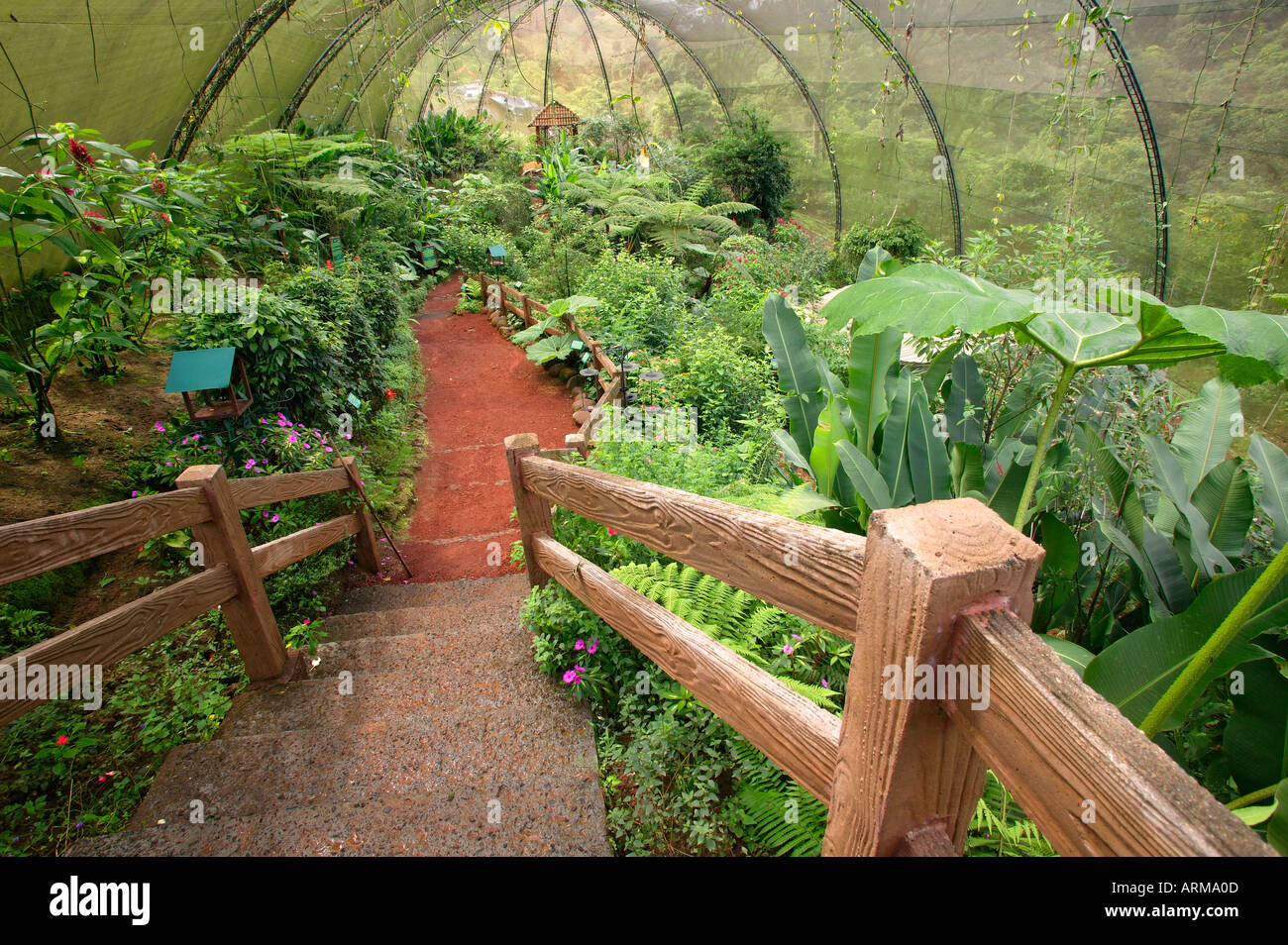 The Butterfly Observatory is the largest in the world La Paz Waterfall ...