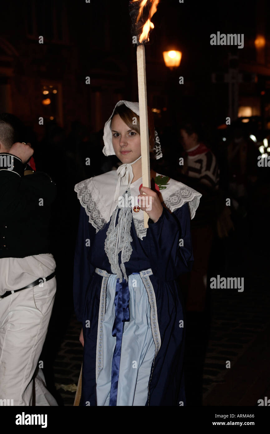 Torch carrying procession hi-res stock photography and images - Alamy