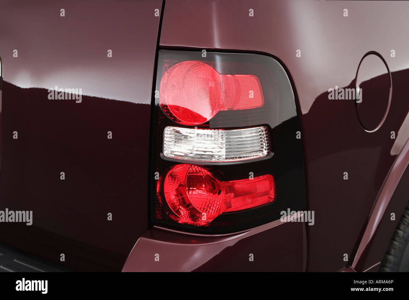 Red tail light american Cut Out Stock Images & Pictures - Alamy