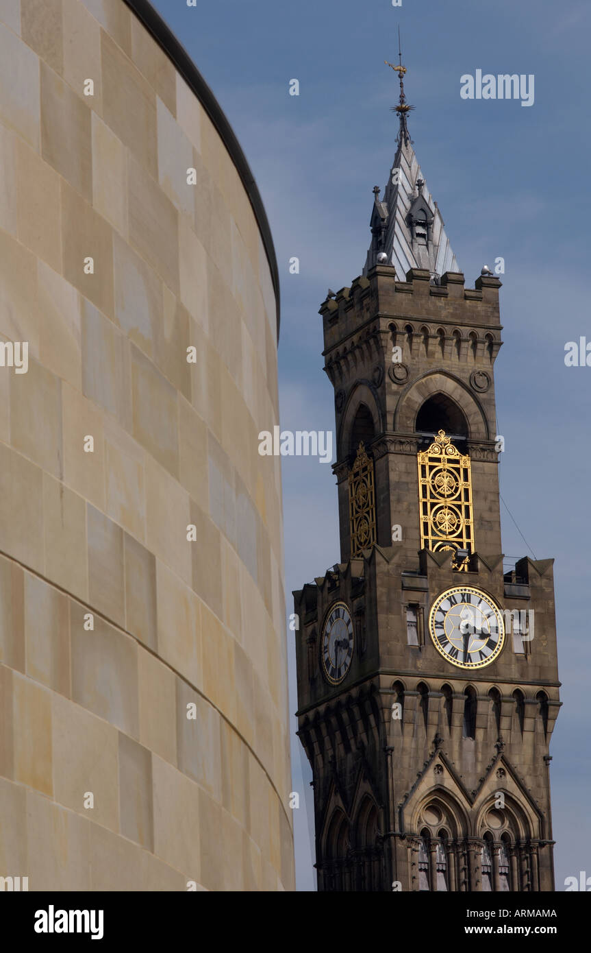 new centenary square Bradford city centre West Yorkshire UK ...