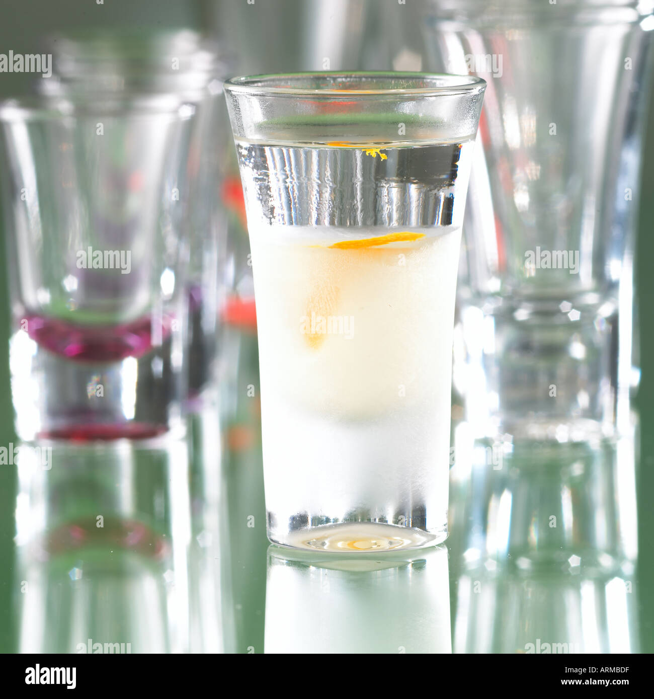 Cocktail Russian Double Red Vodka lemon or orange rind lemon vodka or ...