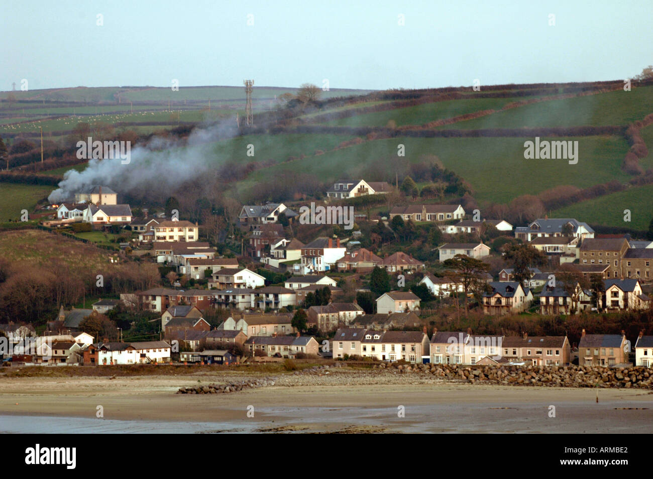 West wales ferryside hi-res stock photography and images - Alamy