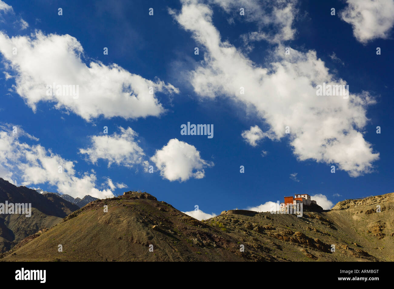 Matho gompa (monastery), Ladakh, Indian Himalayas, India, Asia Stock ...