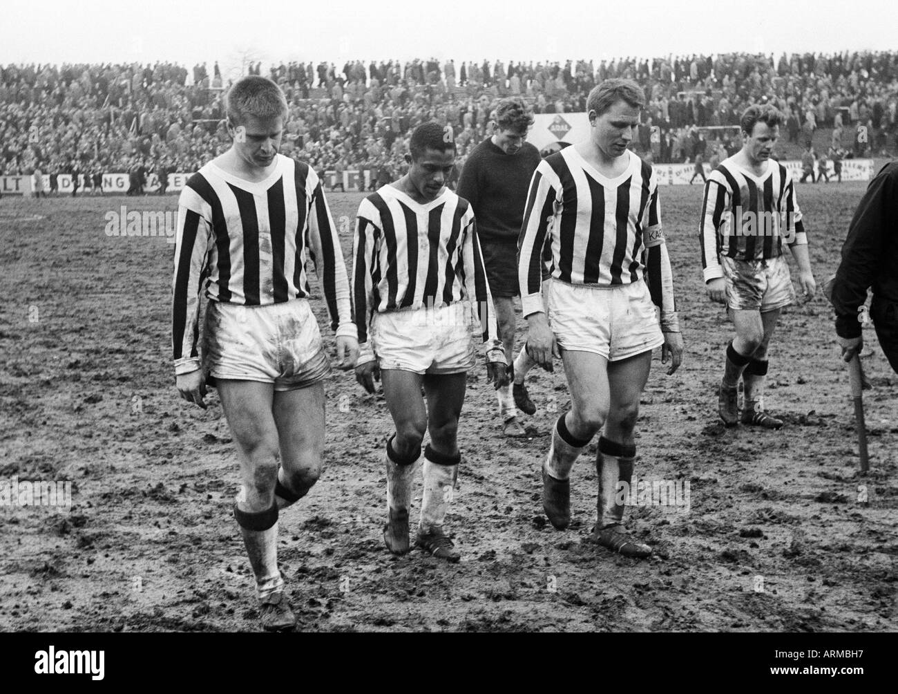 football, Regionalliga West, 1965/1966, Stadium an der Hafenstrasse in ...