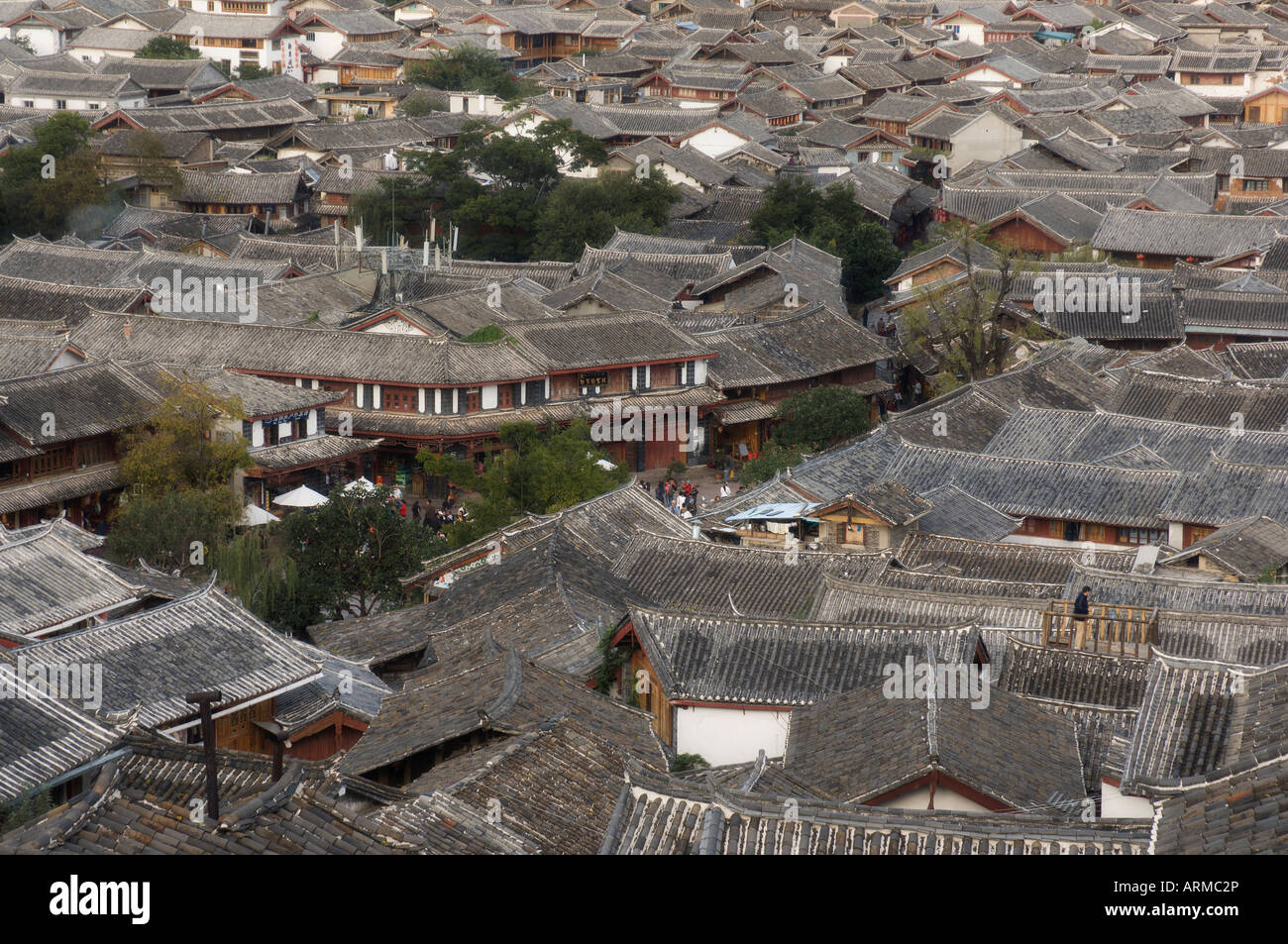 Lijiang Old Town, UNESCO World Heritage Site, Lijiang, Yunnan Province ...