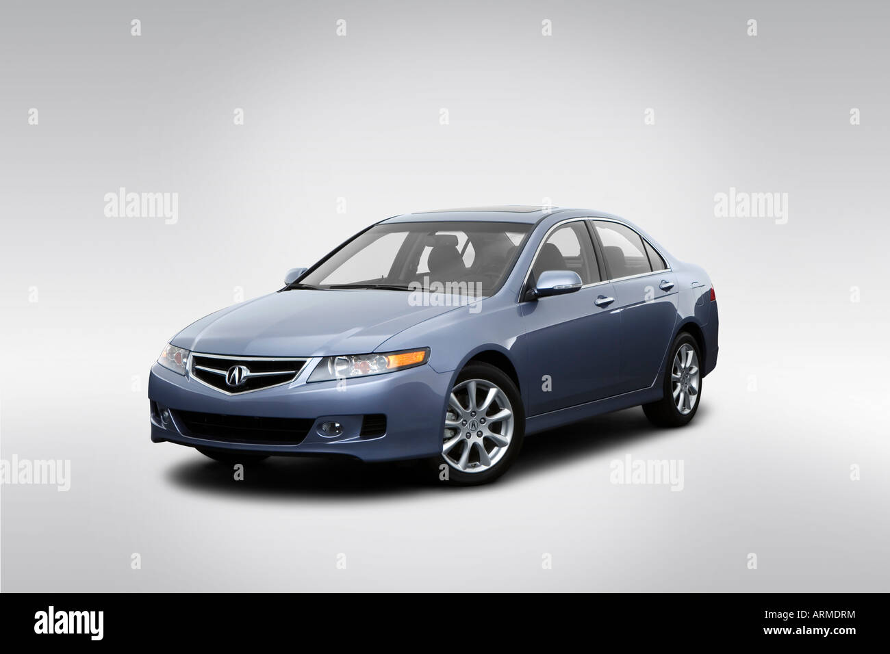 Blue Acura Tsx Headlight Tint