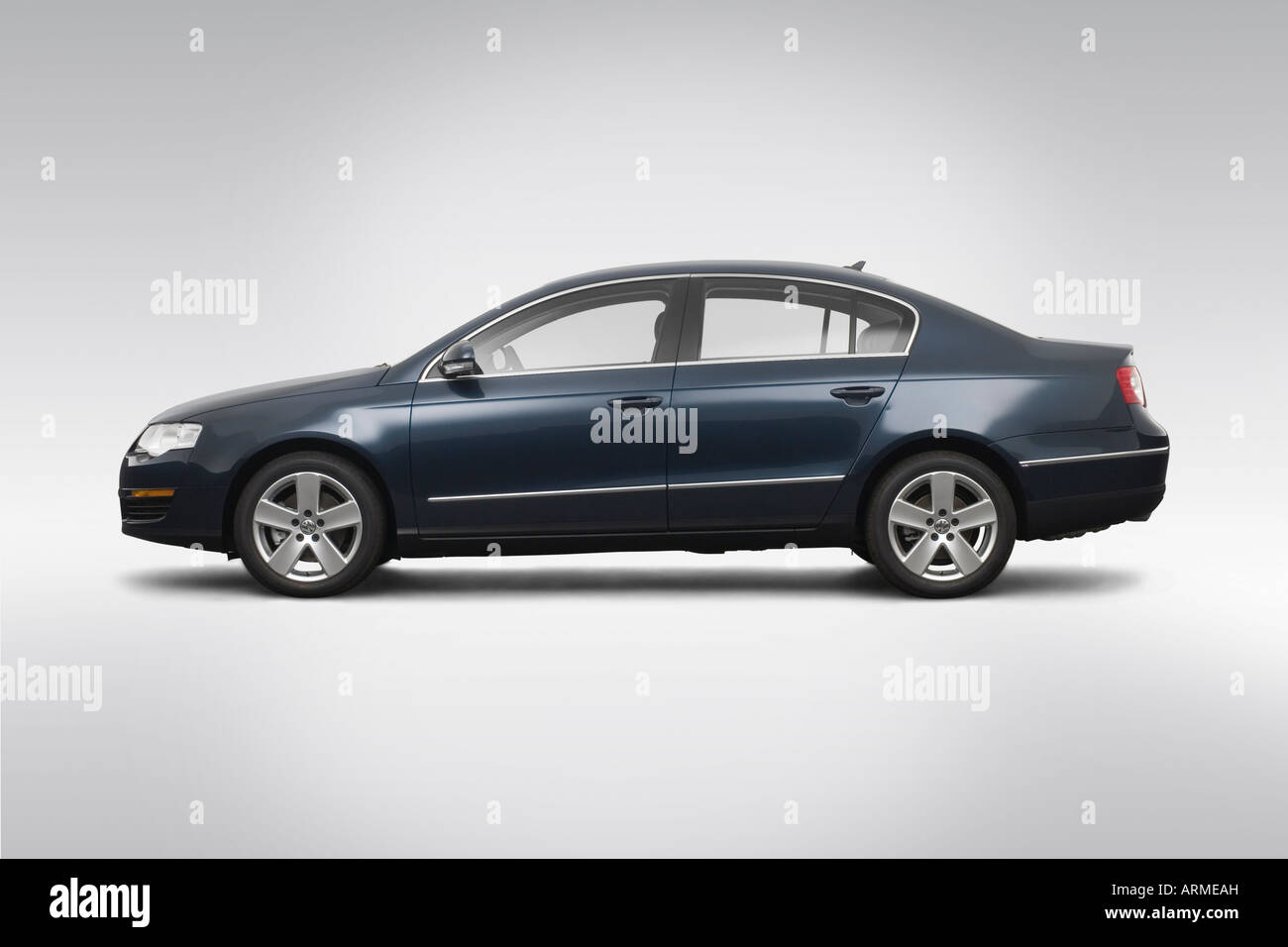 2008 Volkswagen Passat Komfort in Blue - Drivers Side Profile Stock ...