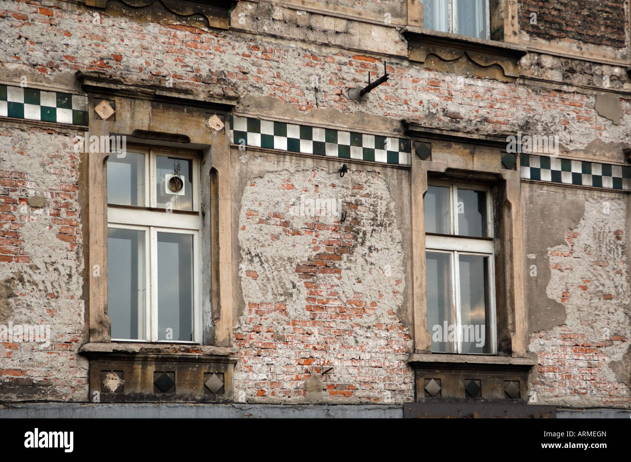 Delapidated house Kazimierz area Krakow Stock Photo - Alamy