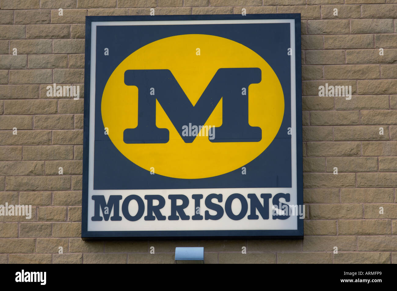 Morrison supermarket based in Bradford West Yorkshire Stock Photo - Alamy