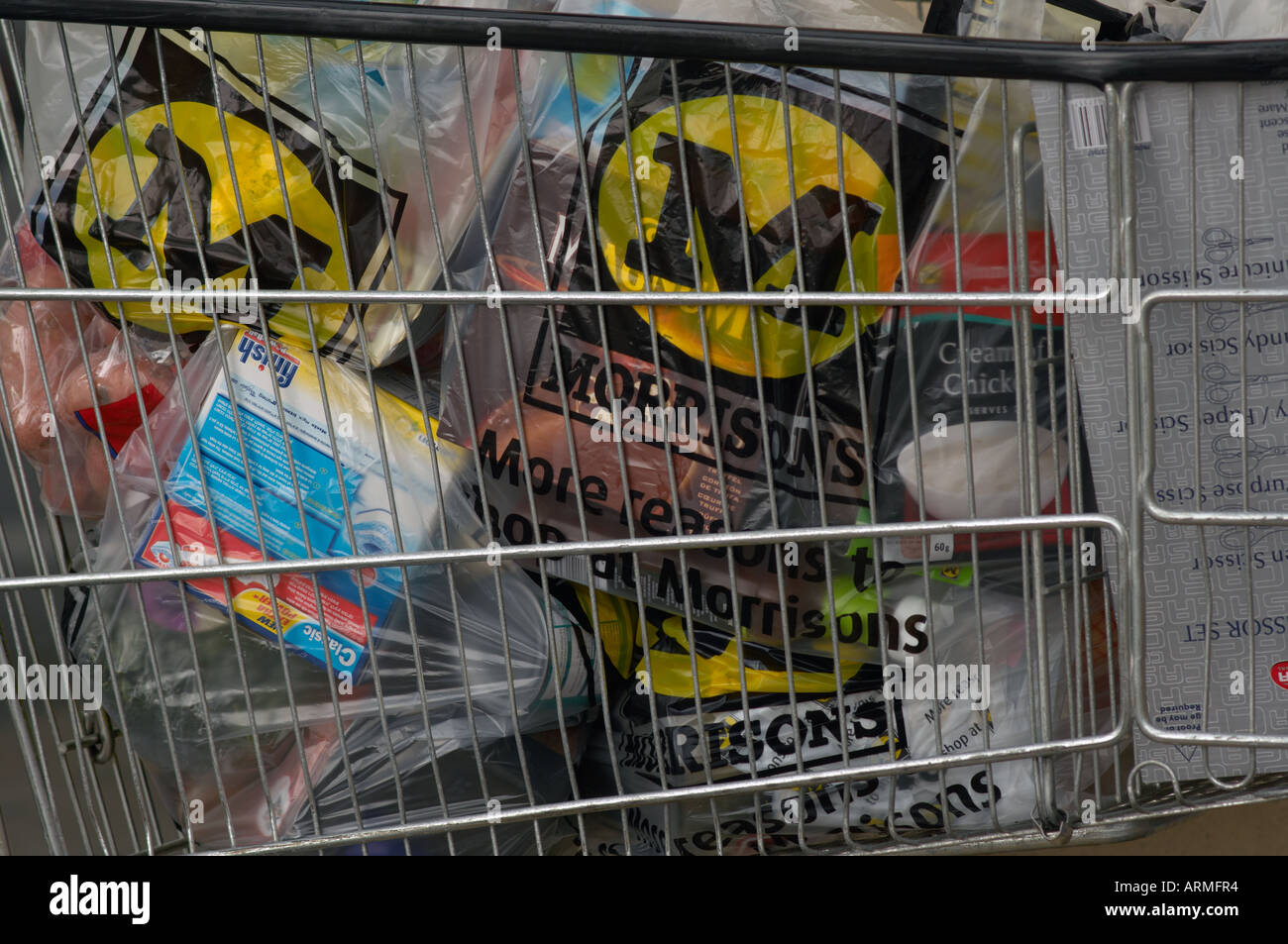 Morrison supermarket based in Bradford West Yorkshire Stock Photo - Alamy