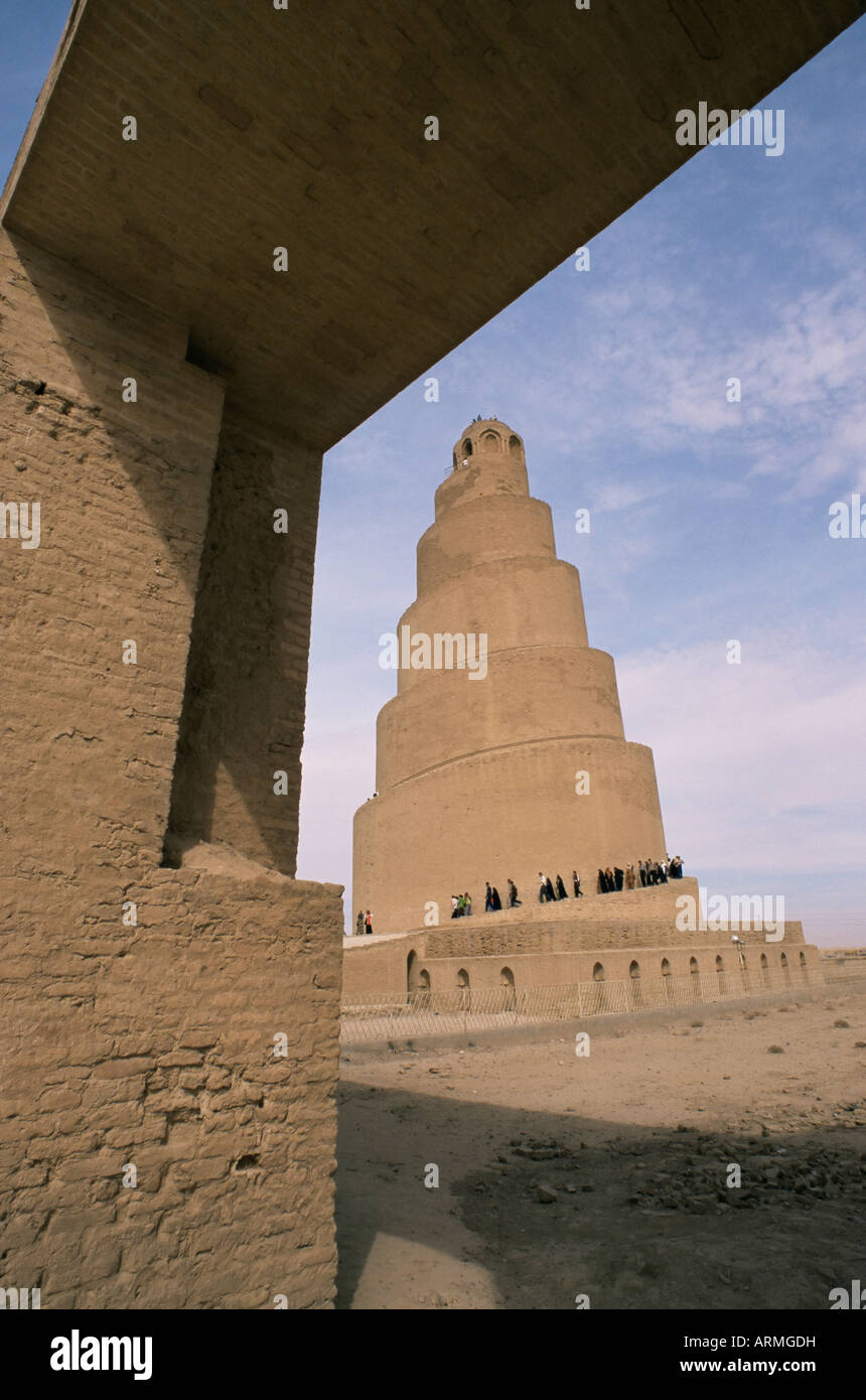 Al Malwuaiya Tower (Malwiya Tower) (minaret), Samarra, Iraq, Middle ...