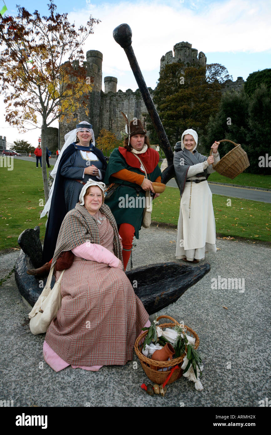 Conwy Feast Conwy Food and Drink Festival Stock Photo - Alamy