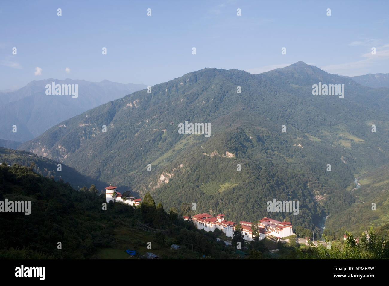 Trongsa Dzong, Trongsa, Bhutan, Himalayas, Asia Stock Photo - Alamy