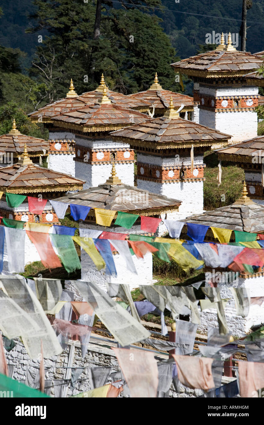 Druk Wangyal Chorten, Bhutan, Asia Stock Photo - Alamy